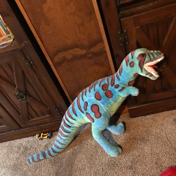Melissa & Doug | Toys | Melissa Doug Life Size Stuffed Trex Giant Dinosaur Toy Tyrannosaurus ...